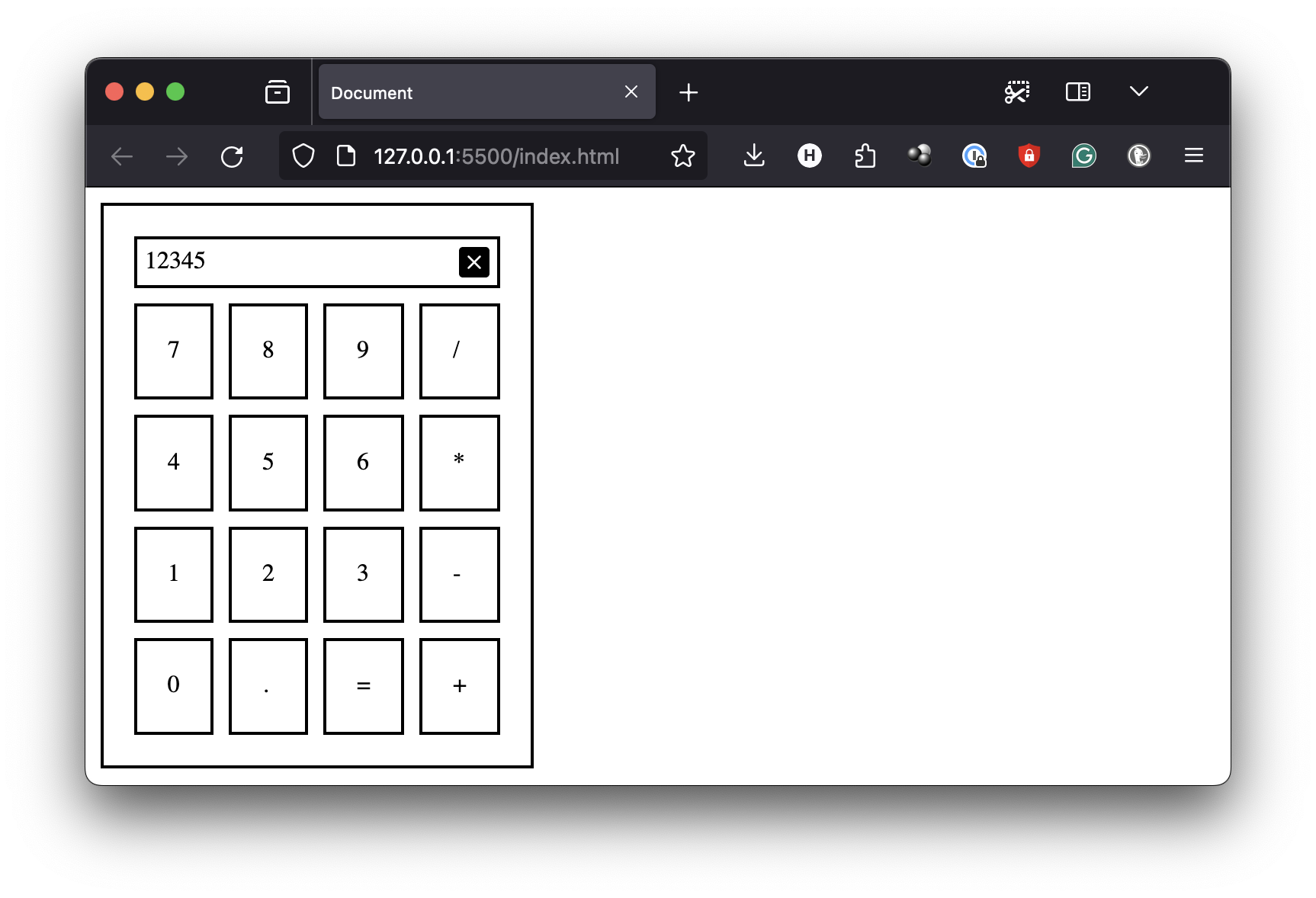 Building A Calculator Using Html And Css Thedevspace 8602